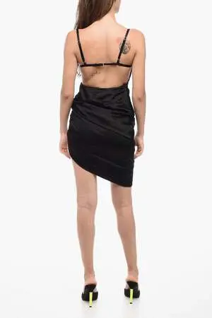 Jacquemus La Saudade Draped Minidress