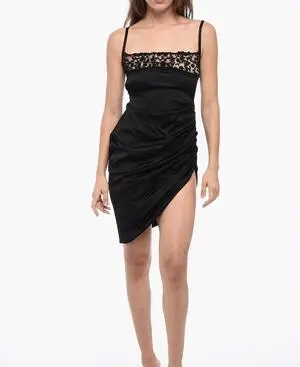 Jacquemus La Saudade Draped Minidress