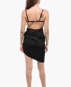 Jacquemus La Saudade Draped Minidress