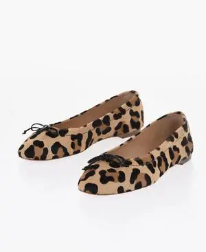 FRANCESCO RUSSO Animal-pattern Ballet Flats