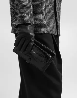 Dolce & Gabbana Dolce Gabbana Embossed Mini Crossbody Bag