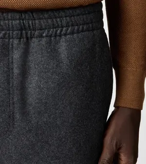 TOD'S Trousers In Flannel With Drawstring