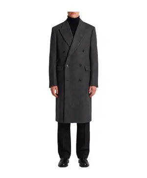 LARDINI Double-breasted Long Coat