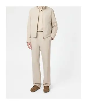 TOD'S Trousers In Technical Cotton With Drawstring