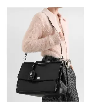 Dolce & Gabbana My Sicily Calfskin Handbag
