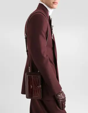 Dolce & Gabbana Alligator Crossbody Minibag