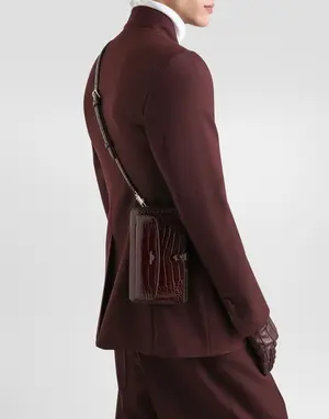 Dolce & Gabbana Alligator Crossbody Minibag