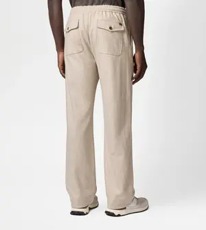 TOD'S Trousers In Flannel With Drawstring