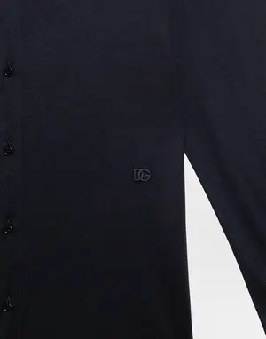 Dolce & Gabbana Martini Silk Jersey Shirt