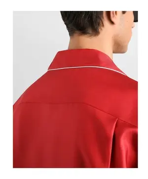 Dolce & Gabbana Hawaii Silk Twill Shirt