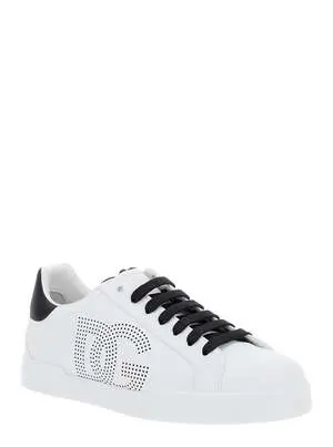 Dolce & Gabbana Sneaker Bassa Vit.nappato+vit. Sneaker