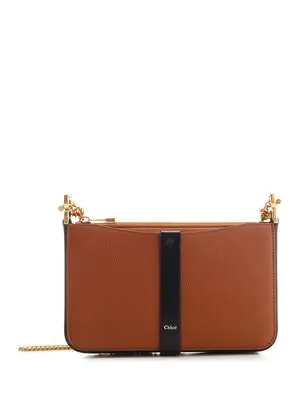 Chloé Marcie Shoulder Bag - Brown