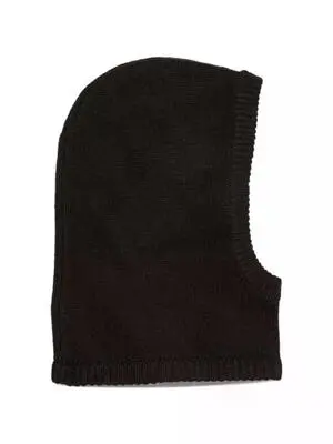 LISA YANG Astri Ribbed-knit Cashmere Balaclava - Brown