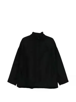 HEVO High-neck Boxy-fit Jacket - Black