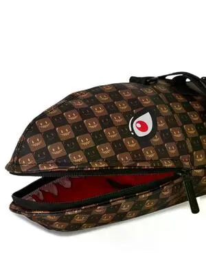 SPRAYGROUND Sharks In Paris Checkered Tote Bag