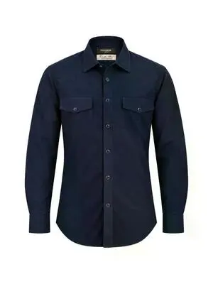 FRANZESE COLLECTION David Beckham Cotton Shirt - Blue
