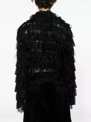 Comme Des Garçons Lace Paneled Jacket