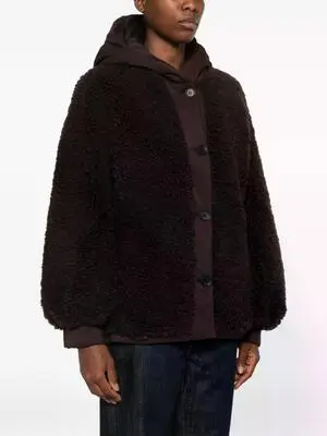 MACRON Rosie Hooded Fleece-texture Jacket