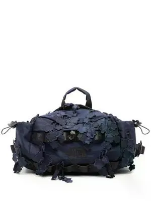 Cecilie Bahnsen X The North Face Floral-appliqué Belt Bag - Blue