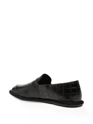TWENTY FOURHAITCH Avena Croc-effect Loafers