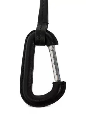 MAISON MARGIELA Leather-wrapped Carabiner Keyring