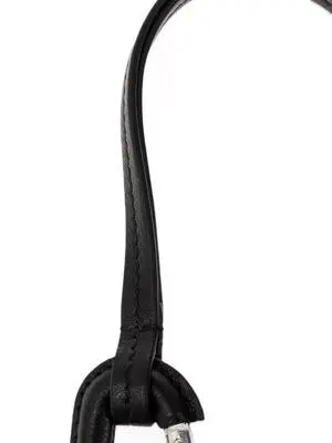 MAISON MARGIELA Leather-wrapped Carabiner Keyring