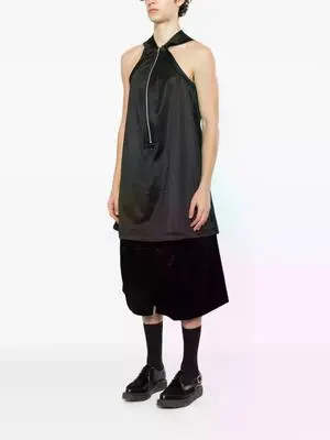 Comme Des Garçons Zip-fastening Vest - Black