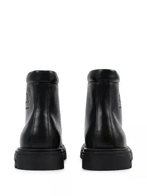 Karl Lagerfeld Koby Lace-up Leather Boots