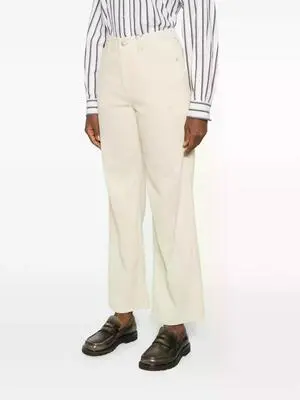 DUNST Corduroy Straight-leg Trousers