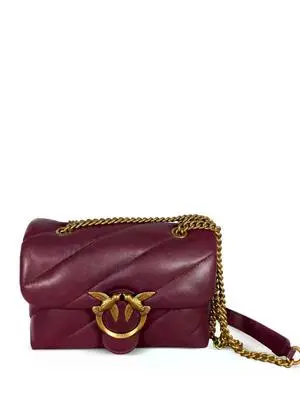 Pinko Love Puff Mini Shoulder Bag - Red