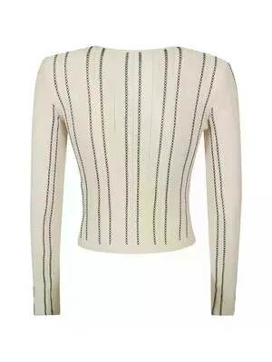 Elisabetta Franchi Cardigan In Knit Fabric