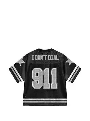 BRAVEST STUDIOS 911 Graphic-print T-shirt - Black