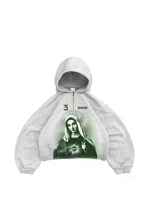 BRAVEST STUDIOS Graphic-print Hoodie - Grey