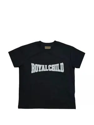 BIRTH OF ROYAL CHILD Crew-neck T-shirt - Black
