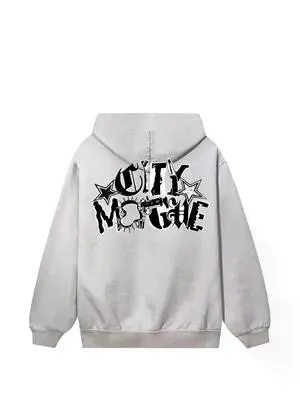 REVENGE Arch Logo Claw Hoodie - Grey