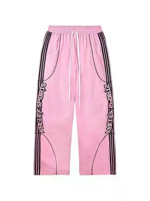 VALE FOREVER Piggy Bank Side-stripe Track Pants