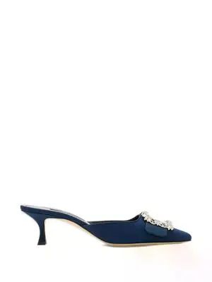 Manolo Blahnik Maysale Jewel Mules