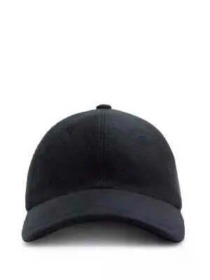 Burberry Cashmere Baseball Cap - Black