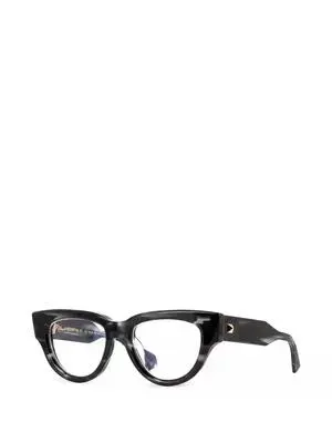 Valentino Garavani V-essential Square-frame Glasses - Black