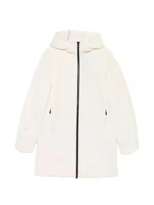 MACRON Florence Hooded Zip-up Coat - Neutrals