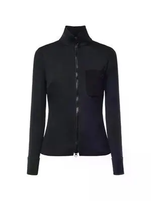 COURREGES Zipped 1-pocket Twill Top