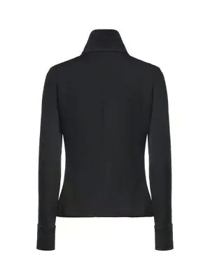 COURREGES Zipped 1-pocket Twill Top