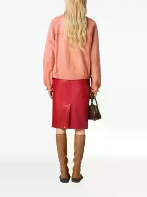Miu Miu Nappa Leather Jacket
