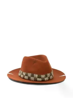 THE HAT GANG I See You Check-pattern Wool Hat