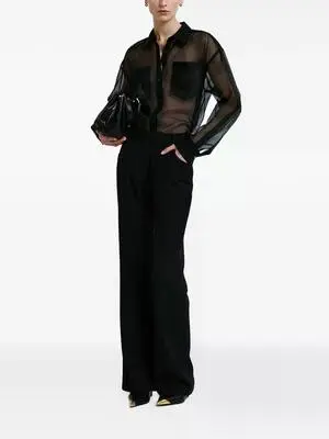 ANINE BING Scott Sheer Shirt
