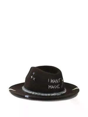 THE HAT GANG I Want Magic Embroidered Felt Hat