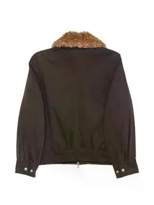 DUNST Flight Faux-fur Collar Bomber Jacket