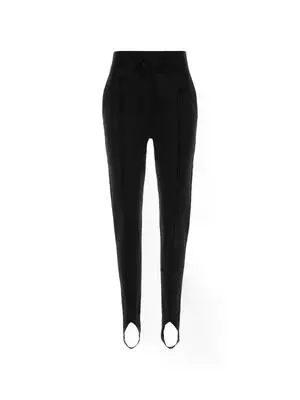 Chloé Stirrup-cuff Slim-fit Leggings - Black
