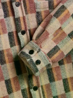 Portuguese Flannel Tulia Checked Flannel Shirt - Neutrals