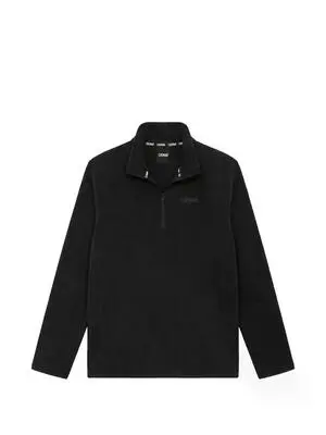 COLMAR Quarter-zip Logo-print Sweatshirt - Black